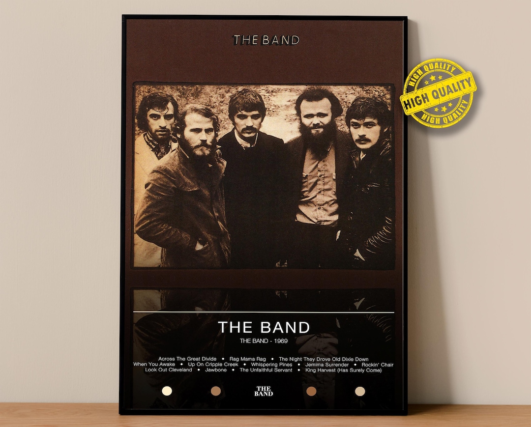 The Band Poster | the Band Poster | Album Poster Prints | Wall Decor ...