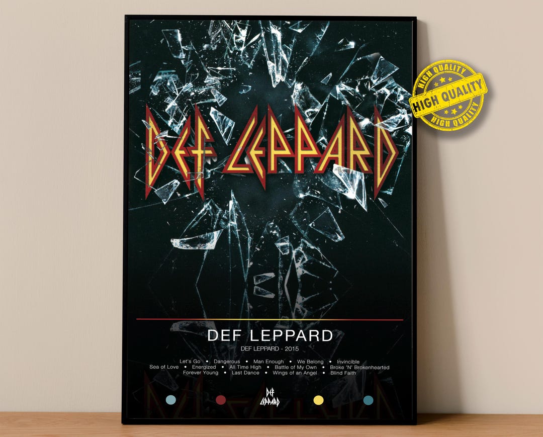 Def Leppard Poster | Def Leppard Poster | Album Poster Prints | Wall ...