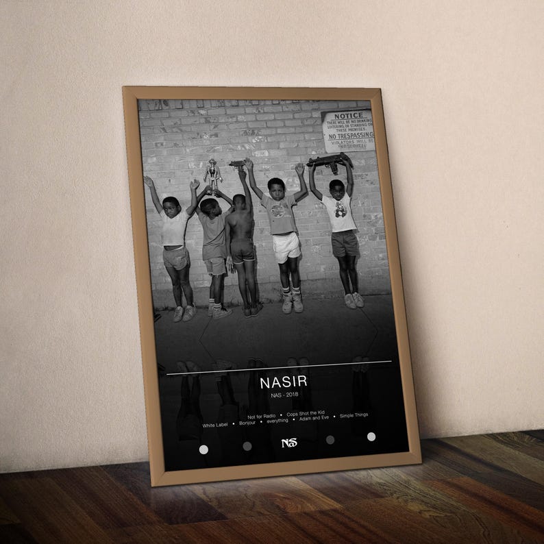 Nas Poster | NASIR Poster | Album Poster Prints | Wall Decor Posters ...