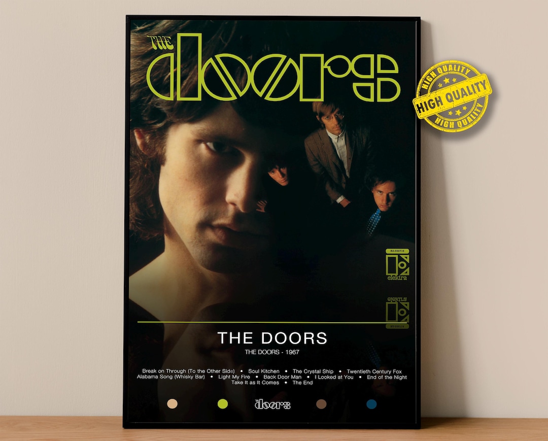 The Doors Poster | the Doors Poster | Album Poster Prints | Wall Decor ...