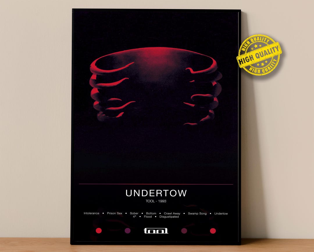 Tool Poster | Undertow Poster | Album Poster Prints | Wall Decor ...