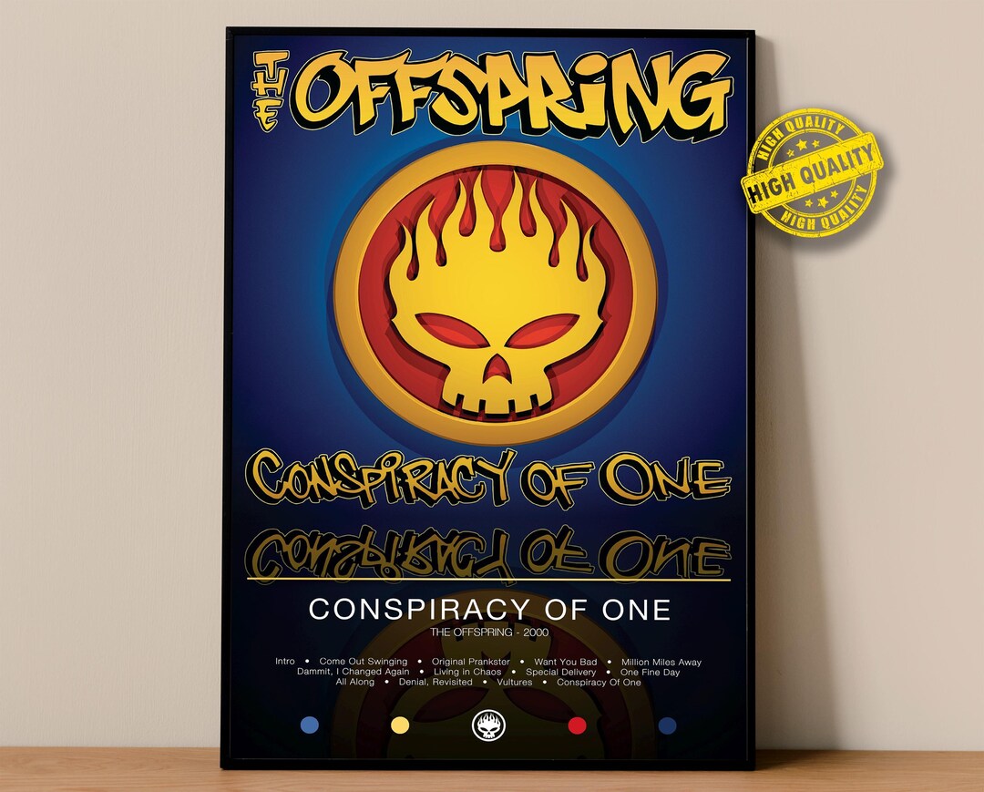 The Offspring Poster | Conspiracy of One Poster | Album Poster Prints ...