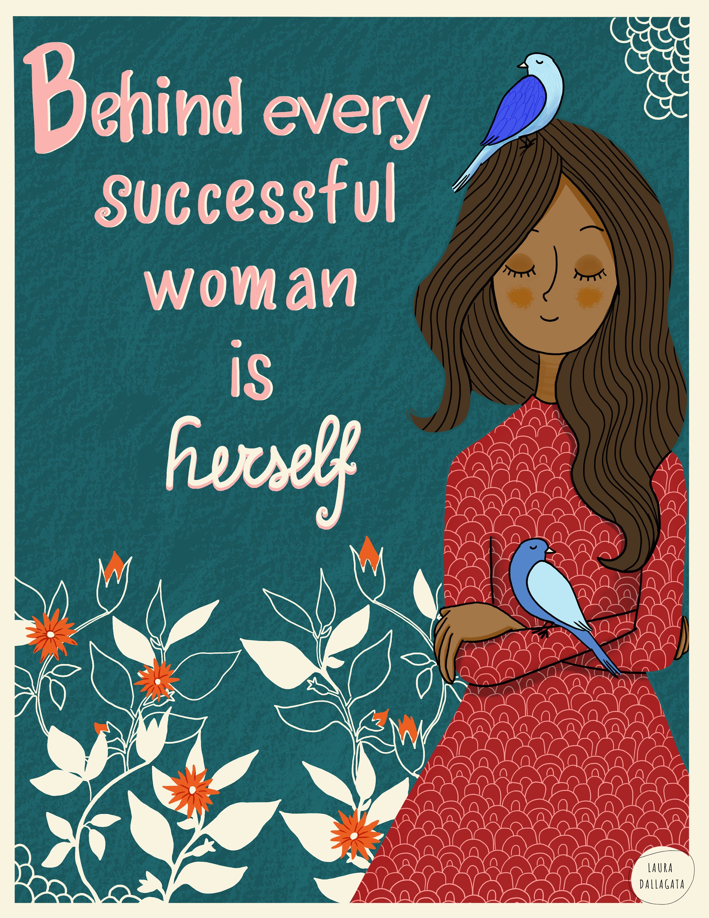 Behind A Successful Woman