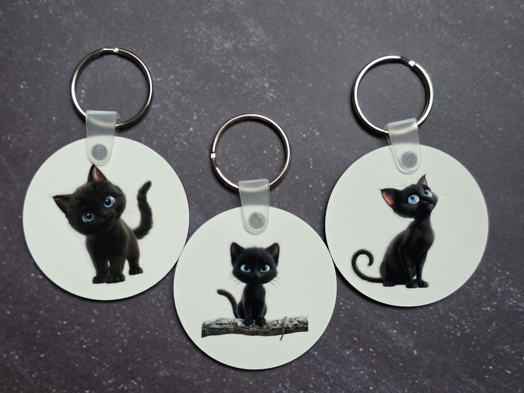 Cat Keychain – Pet Keyring, Cat Lovers, Pet Memorial Gifts, Everyday ...