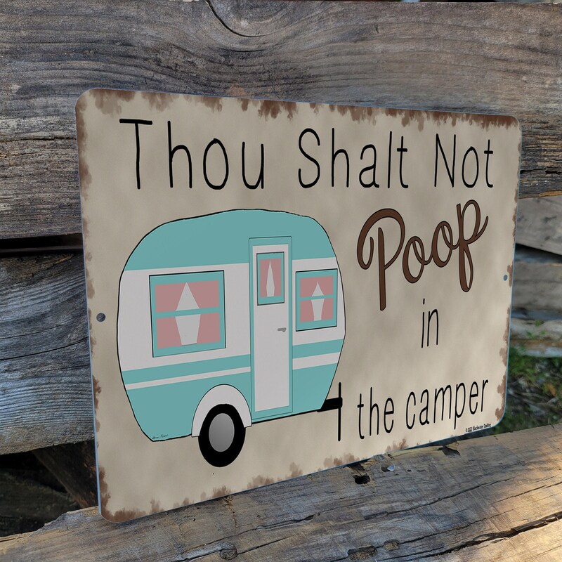 Rv Bathroom Signs - Etsy