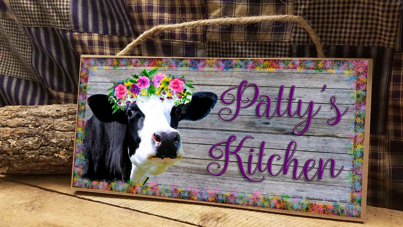 Personalized Custom Black and White Diva Cow 5 X - Etsy