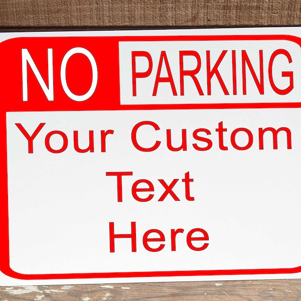 Custom Parking Sign - Etsy UK