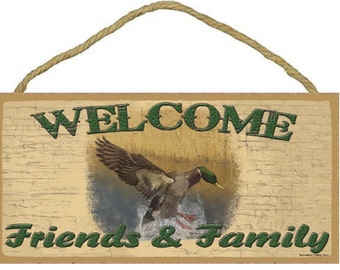 Duck Welcome Sign - Etsy