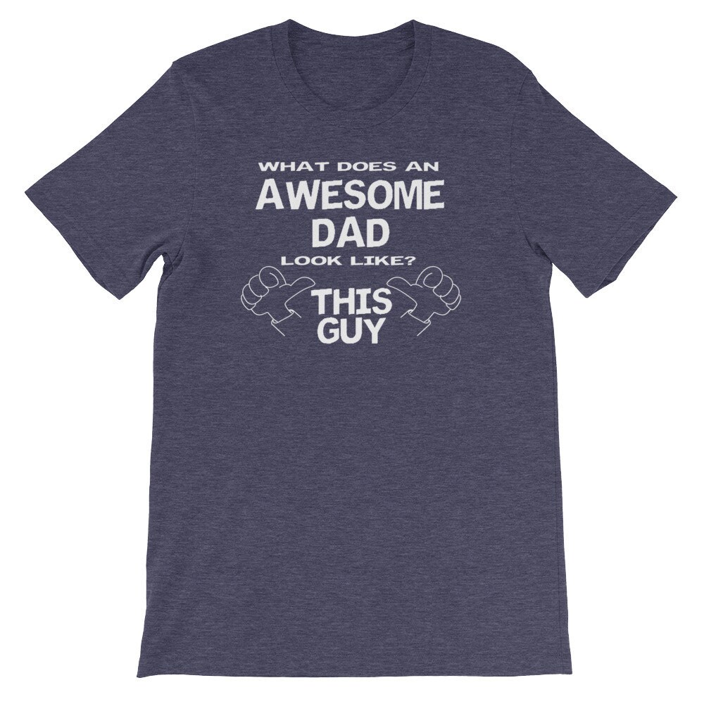 Funny What Does an Awesome Dad Look Like Father Daddy Baby - Etsy