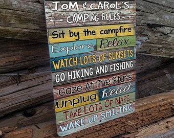 Personalized Rv Sign - Etsy