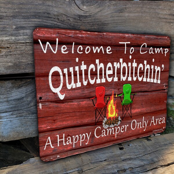 Welcome to Camp Quitcherbitchin - Etsy