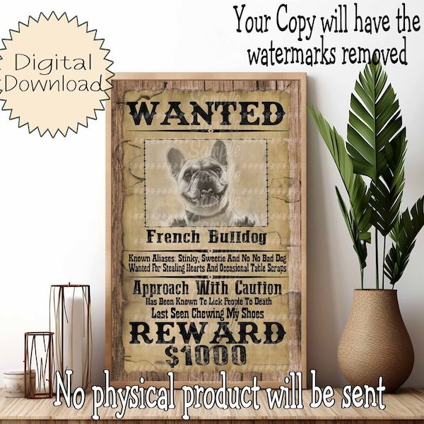 Funny Wanted Posters - Etsy