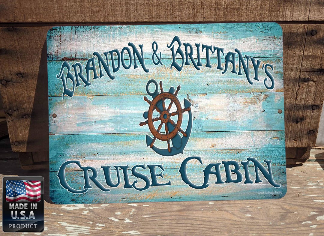 Personalized "your Name's" Cruise Cabin Fun Cruise Boat Ship Door ...