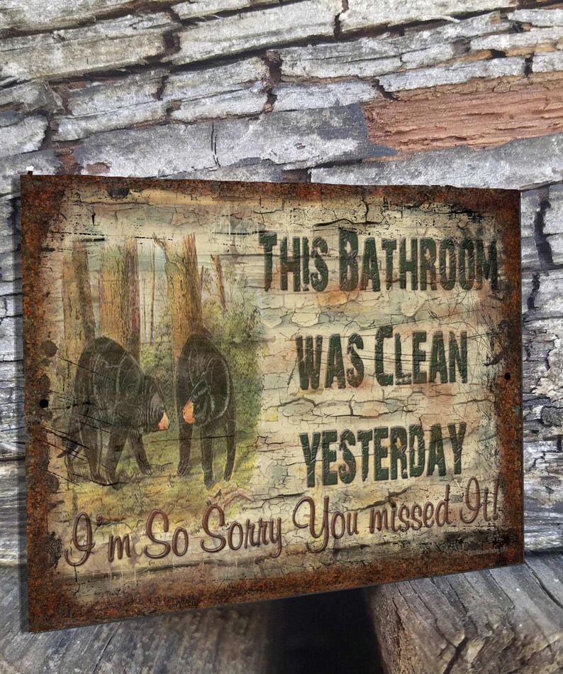 This Bathroom Was Clean Yesterday I'm so Sorry You Missed It Black ...