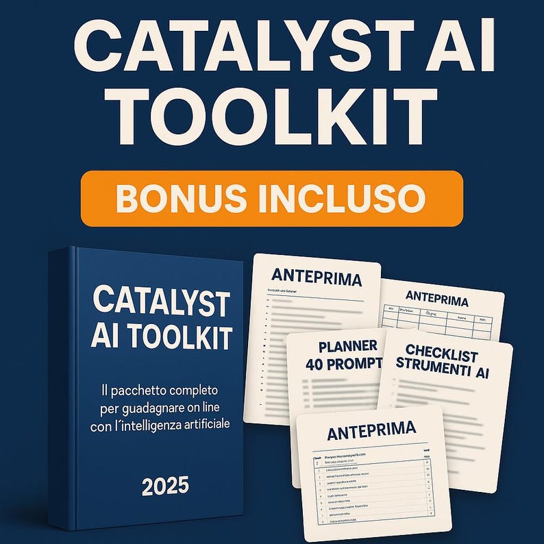 Catalyst AI Toolkit 2025 - the Complete Package for Making Money Online With Artificial ...