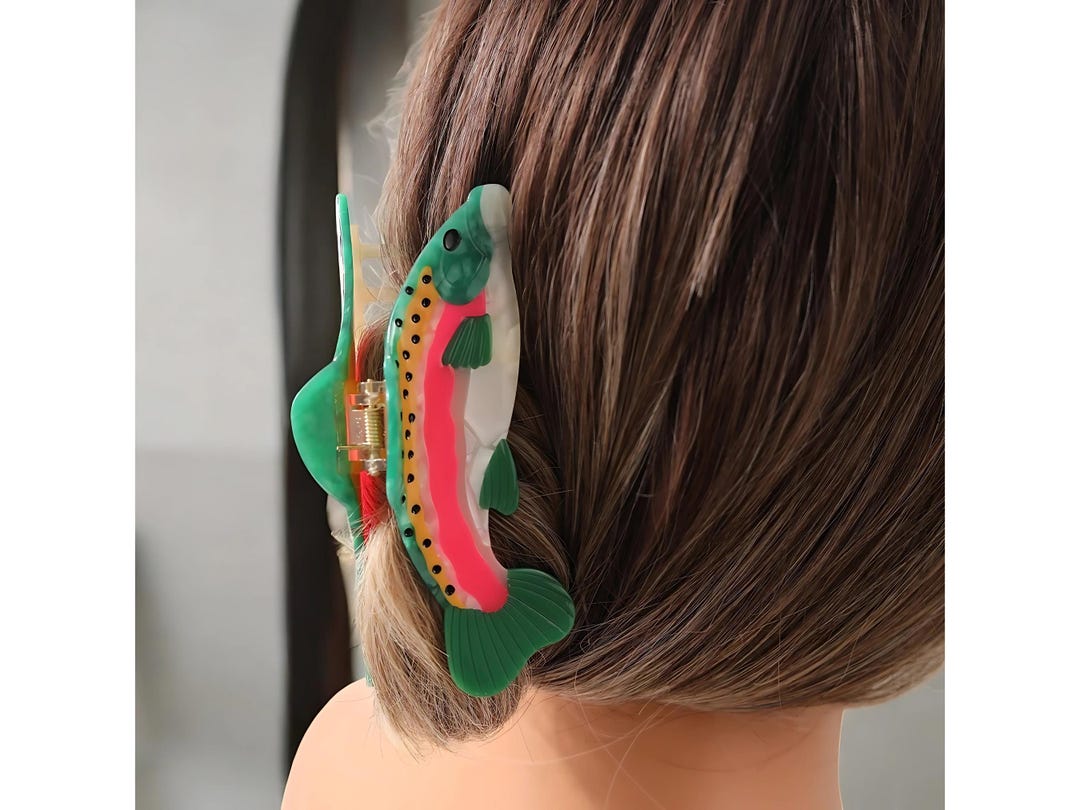 Oversize Hair Clips, Fish Sea Turtle Hair Claw Clip, Animal Shark Hair ...