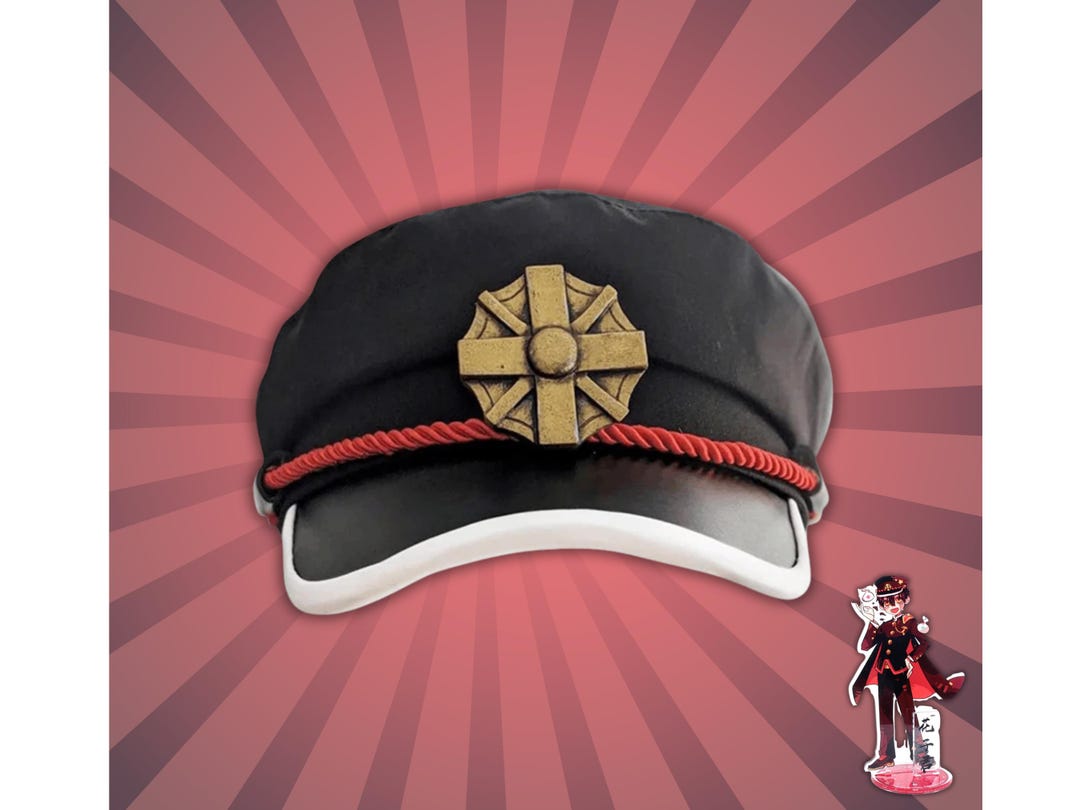 Navy Style Spirit Hat, Anime Inspired Cosplay Cap, Gift for Her or Him ...