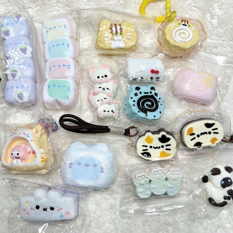 Taba Squishy Toy Bagcharm With Keychain Attachment Bundle Customize the ...