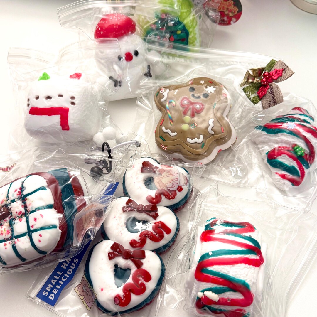 Taba Squishy Toy HOLIDAY THEME Cute Design Smiley Face | Squeeze Toy ...