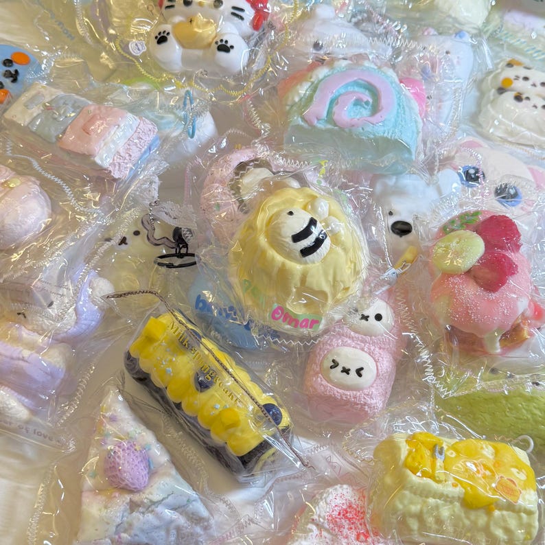 Taba Squishy Toy Bagcharm With Keychain Attachment Bundle Customize the ...