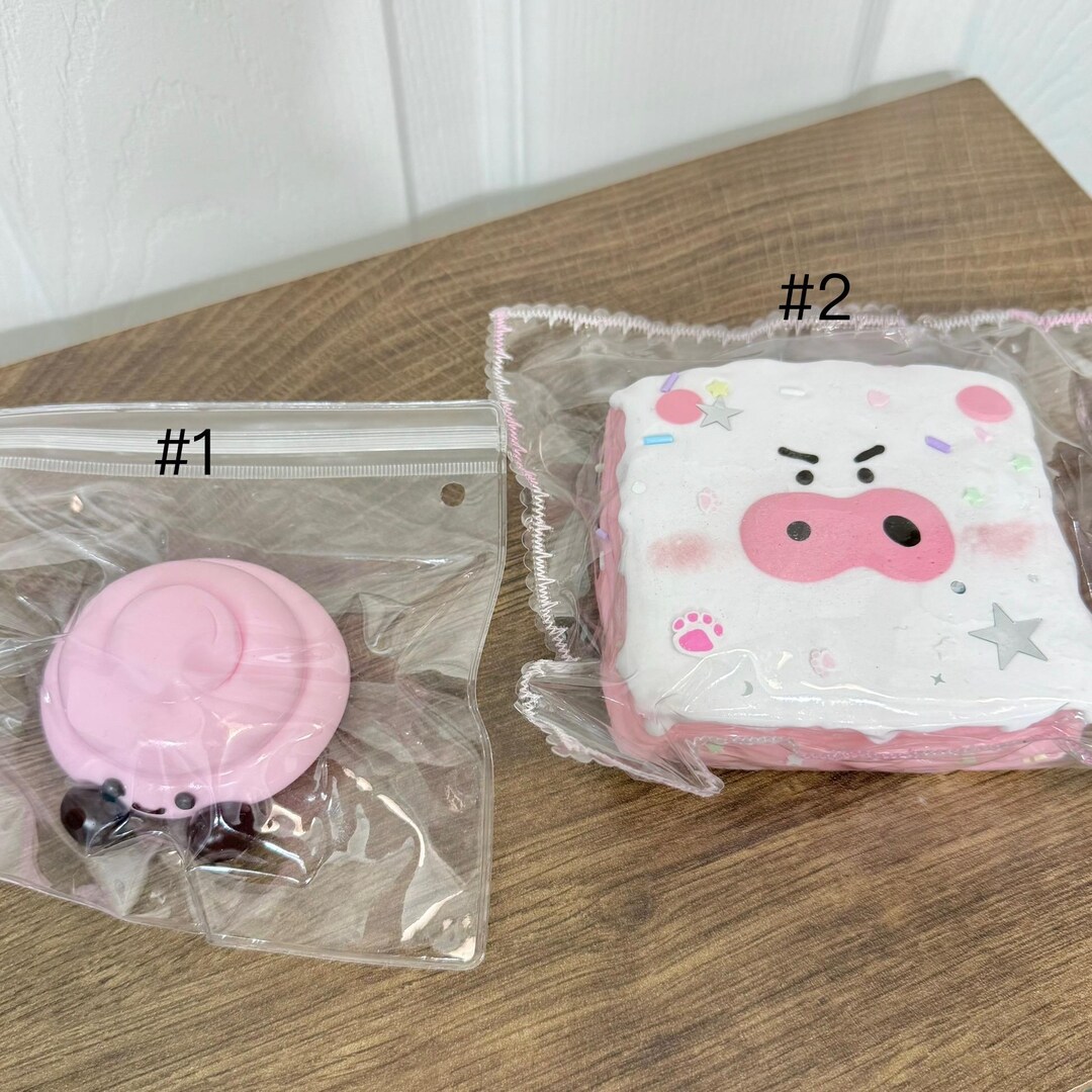 Taba Pink Cute Squishy Toy Piggy Face/poop Design Squeeze Toy | Stress ...
