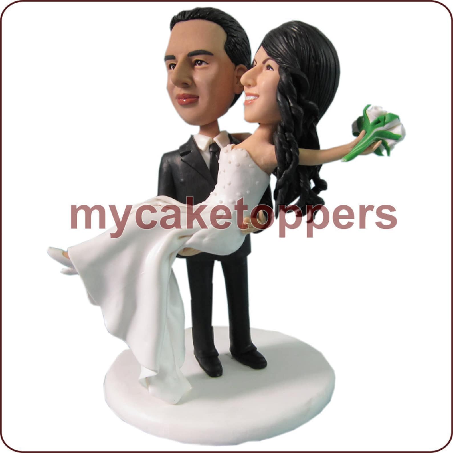 Sculpted Wedding Cake Topper: Personalized Beach Palm Tree Figurine - Etsy