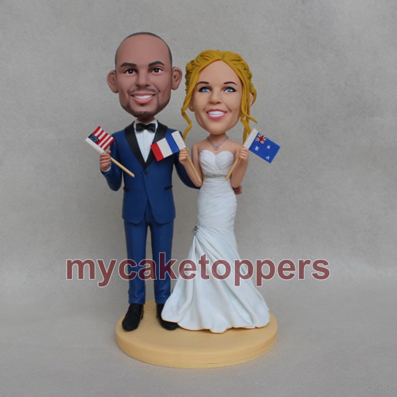 Wedding Cake Topper Figurine - Etsy