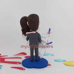 Rush Wedding Cake Toppers, Rush Order, Fast Shipping, Bride and Groom ...