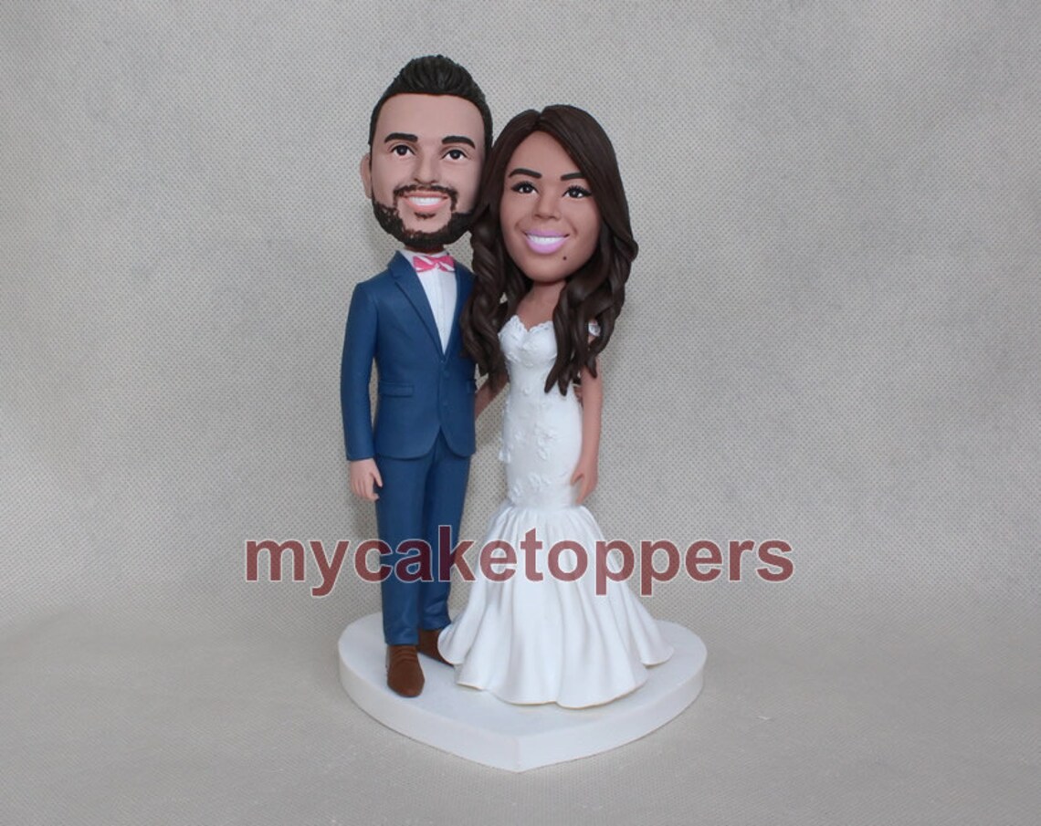 Custom Wedding Cake Topperfor Wedding Bride and Groom Cake | Etsy