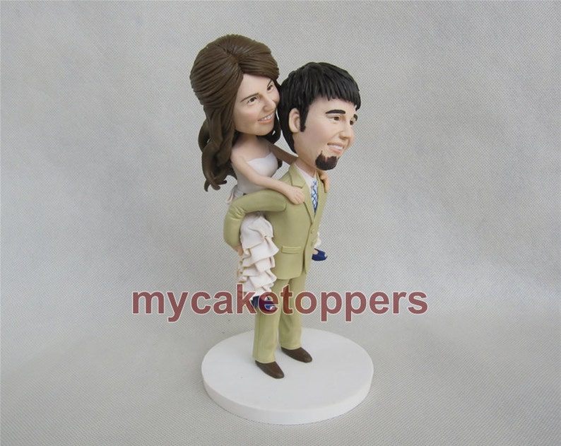 Custom Wedding Cake Topper Made From Your Photo Personalized - Etsy