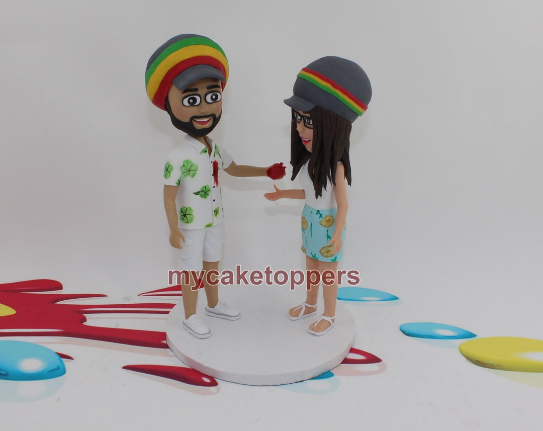 Bitmoji Custom Bobblehead Cake Topper for Wedding Gift Bitmoji ...