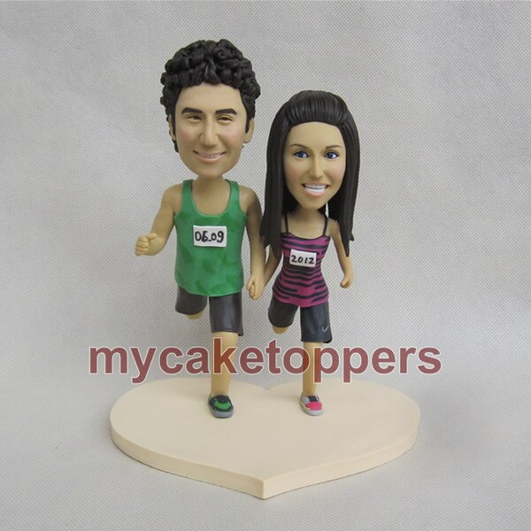 Running Cake Topper Wedding - Etsy