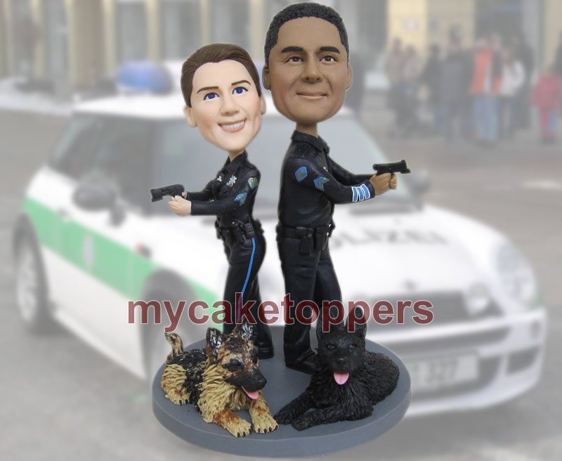 Police Personalized Cake Topper Uniform Topper - Etsy