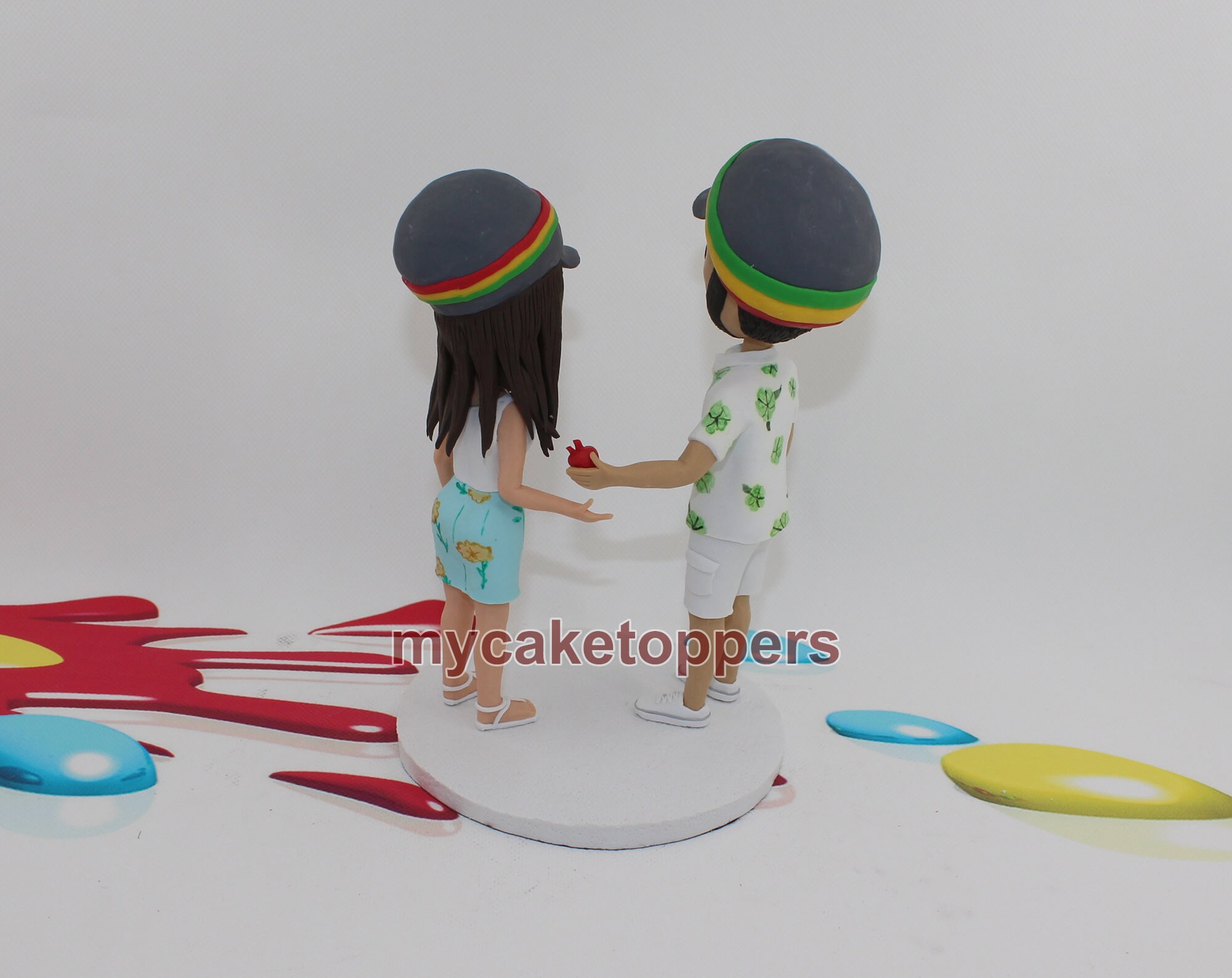 Custom Bitmoji Couple Cake Topper, Personalized Wedding Gift - Etsy
