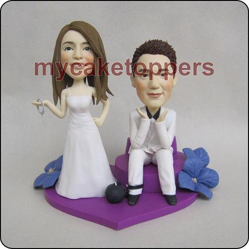 Funny wedding cake topper/ special wedding cake topper/ | Etsy