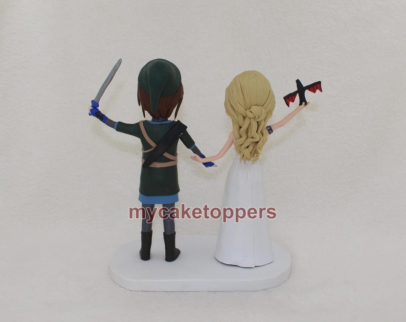 Cake Topper Wedding Bobblehead Custom Cake Topper Wedding Topper Custom ...