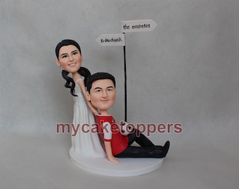 Bobbleheads Wedding Cake Toppers, Moving Heads, Shaking Heads, Custom ...