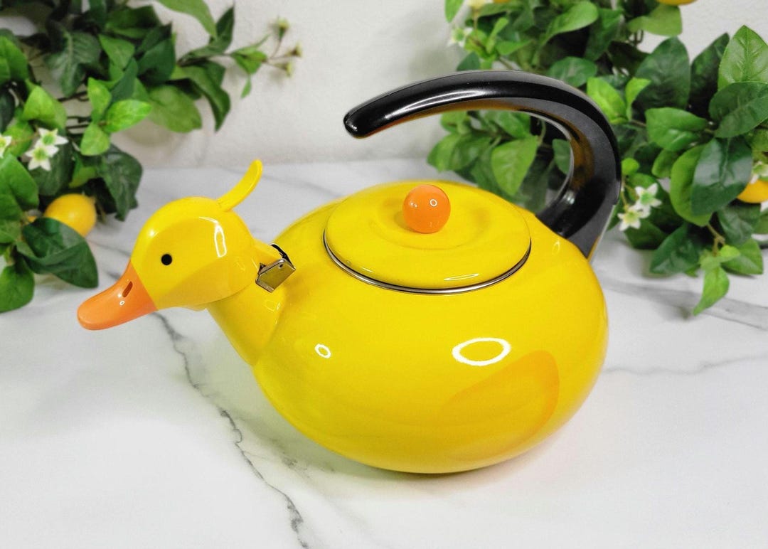 Rare VTG Whistling/honking/quacking Duck Teapot - Etsy
