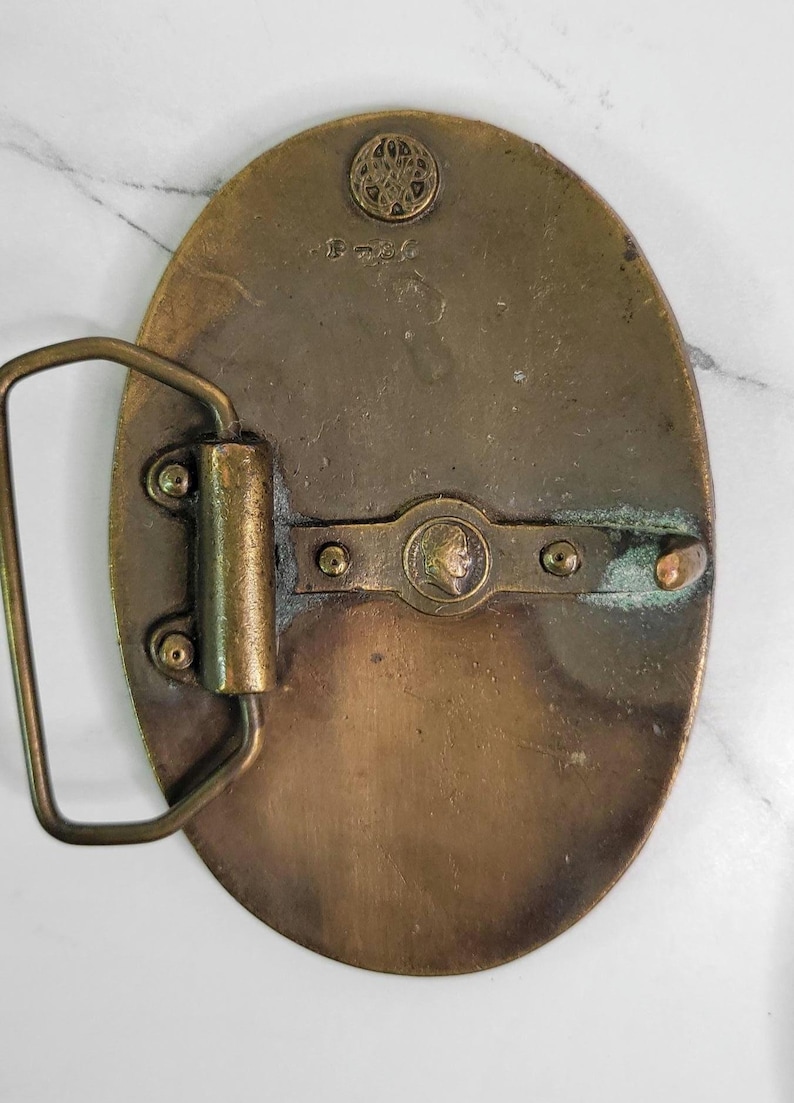 Rare VTG Collectible Brass Belt Buckles - Made in USA - Etsy