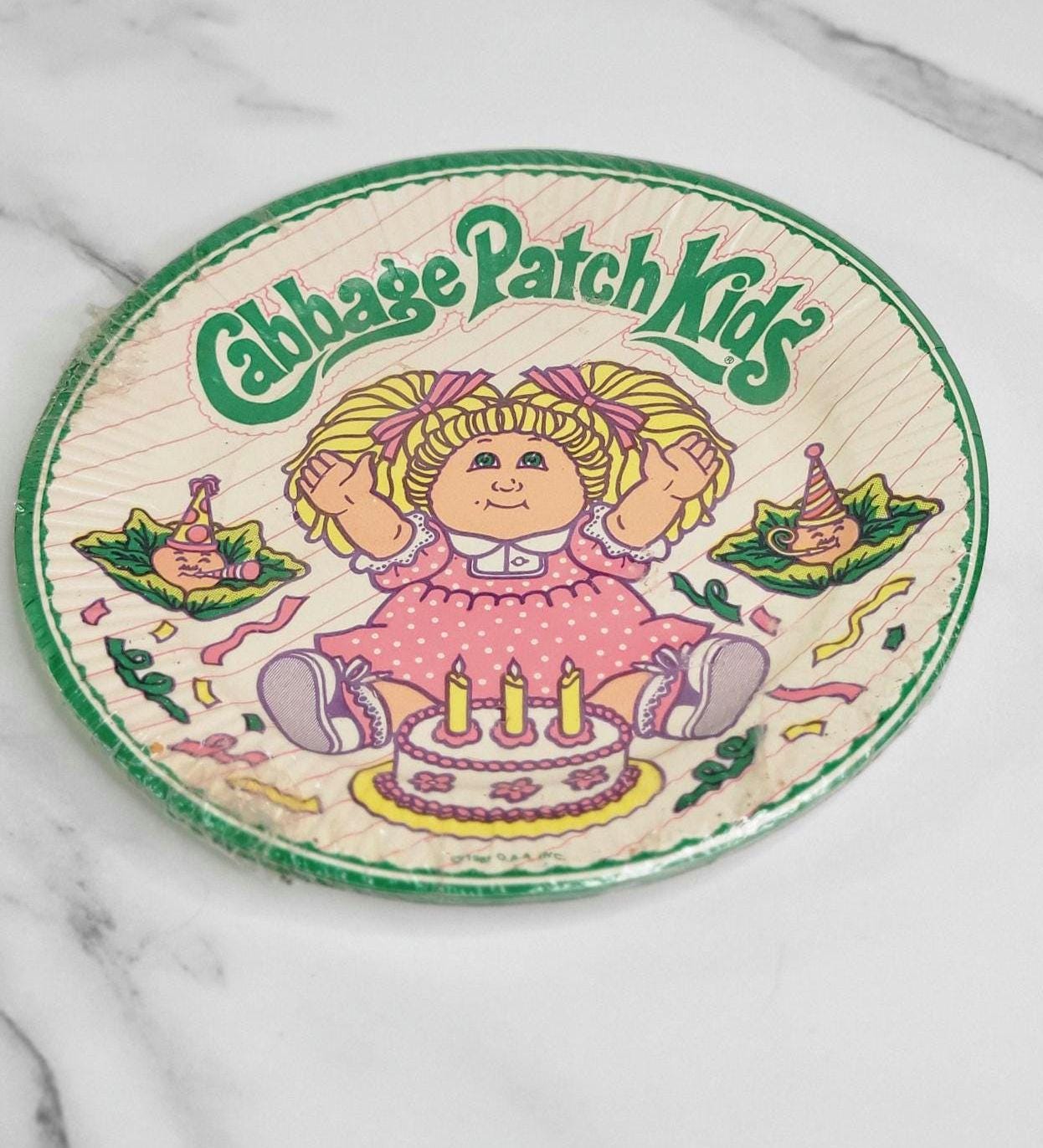 VTG Cabbage Patch Kids Party Plates Pack - New Unopened - Etsy