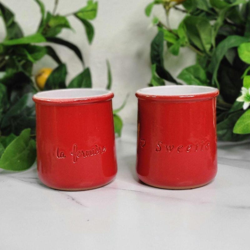 La Fermière Yogurt Pots - Etsy