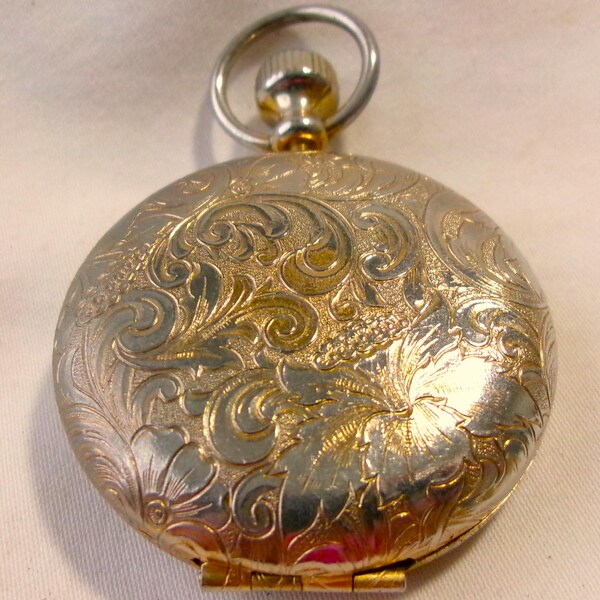 Pocket Watch Compact - Etsy
