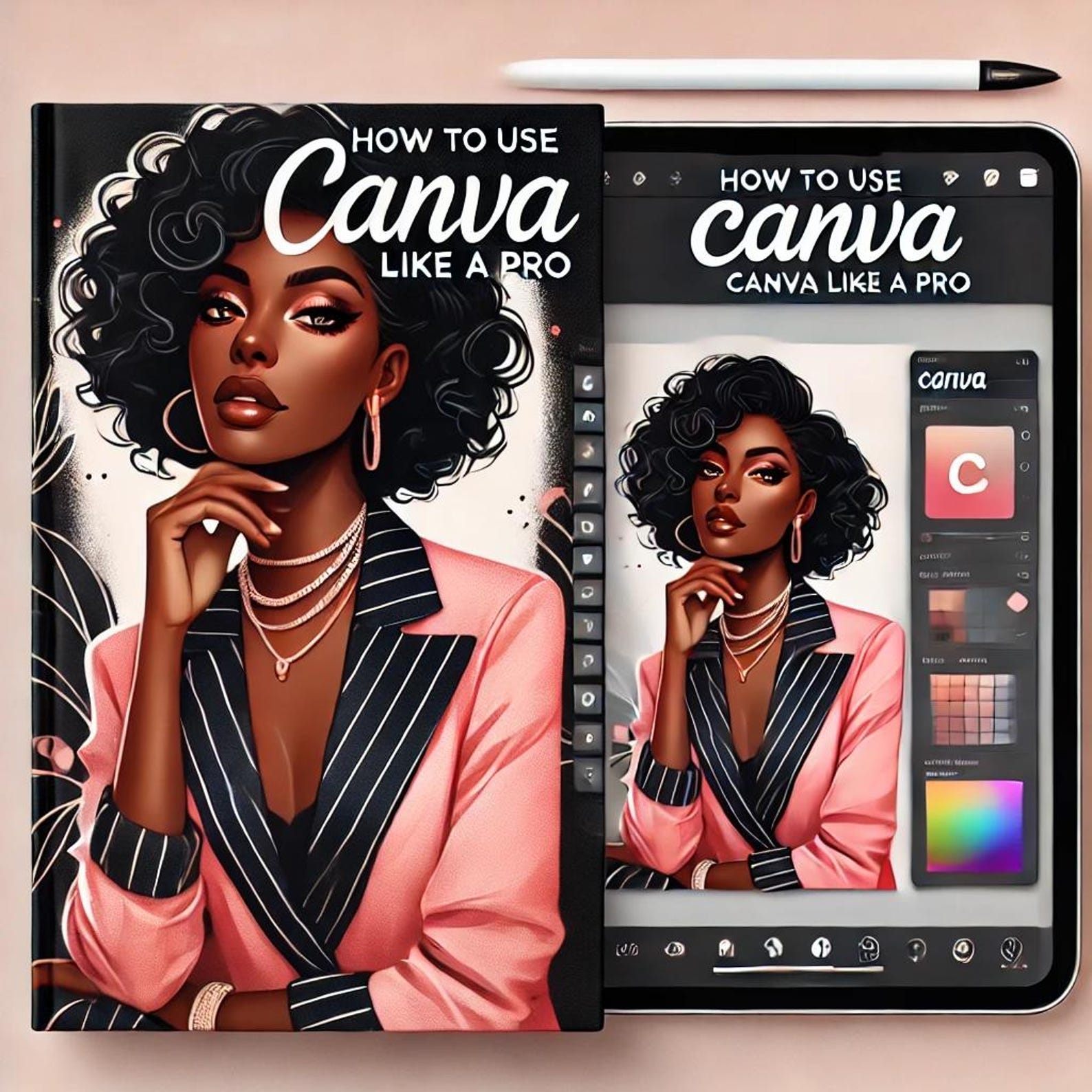 Canva Girly: the Ultimate Girly Guide to Designing Like a Pro - Etsy