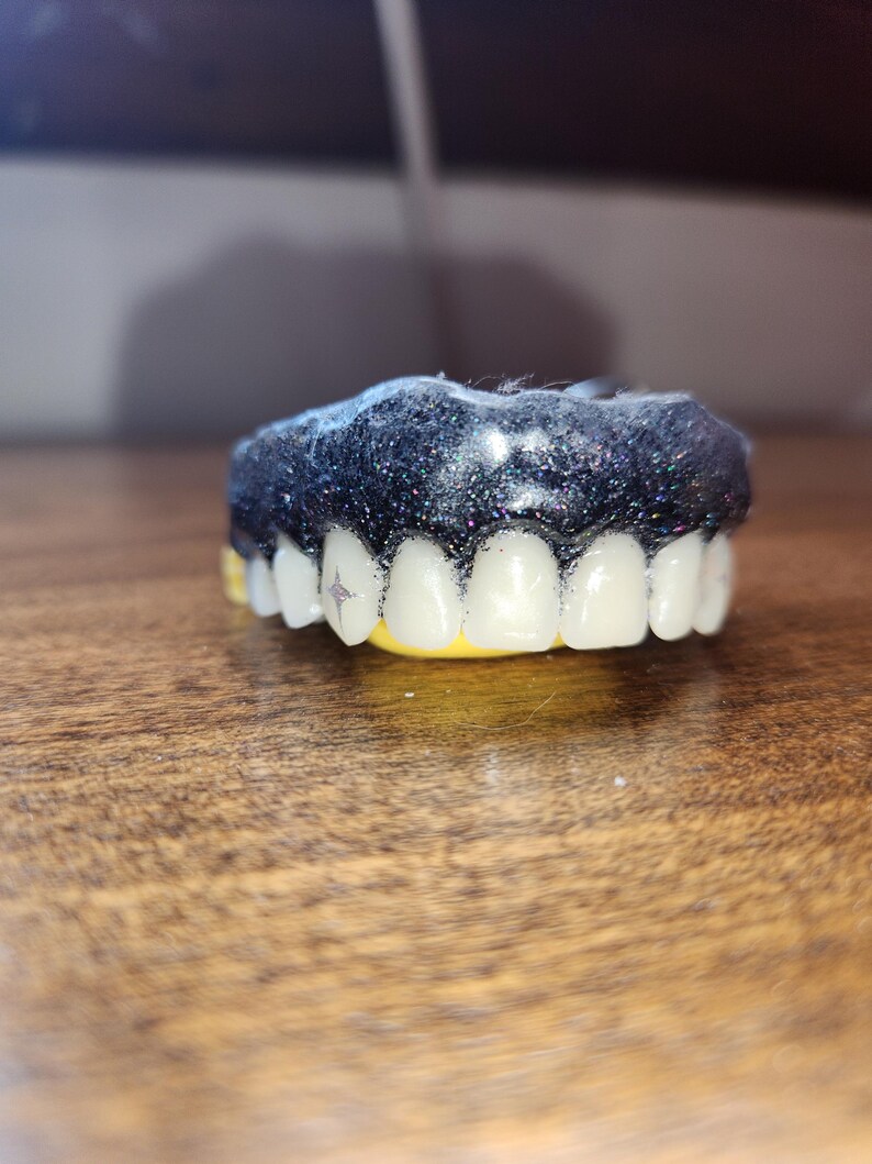 Vampire Denture Keychain - Etsy