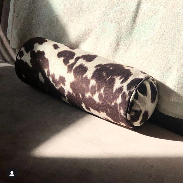 Cowhide Pillow - Etsy