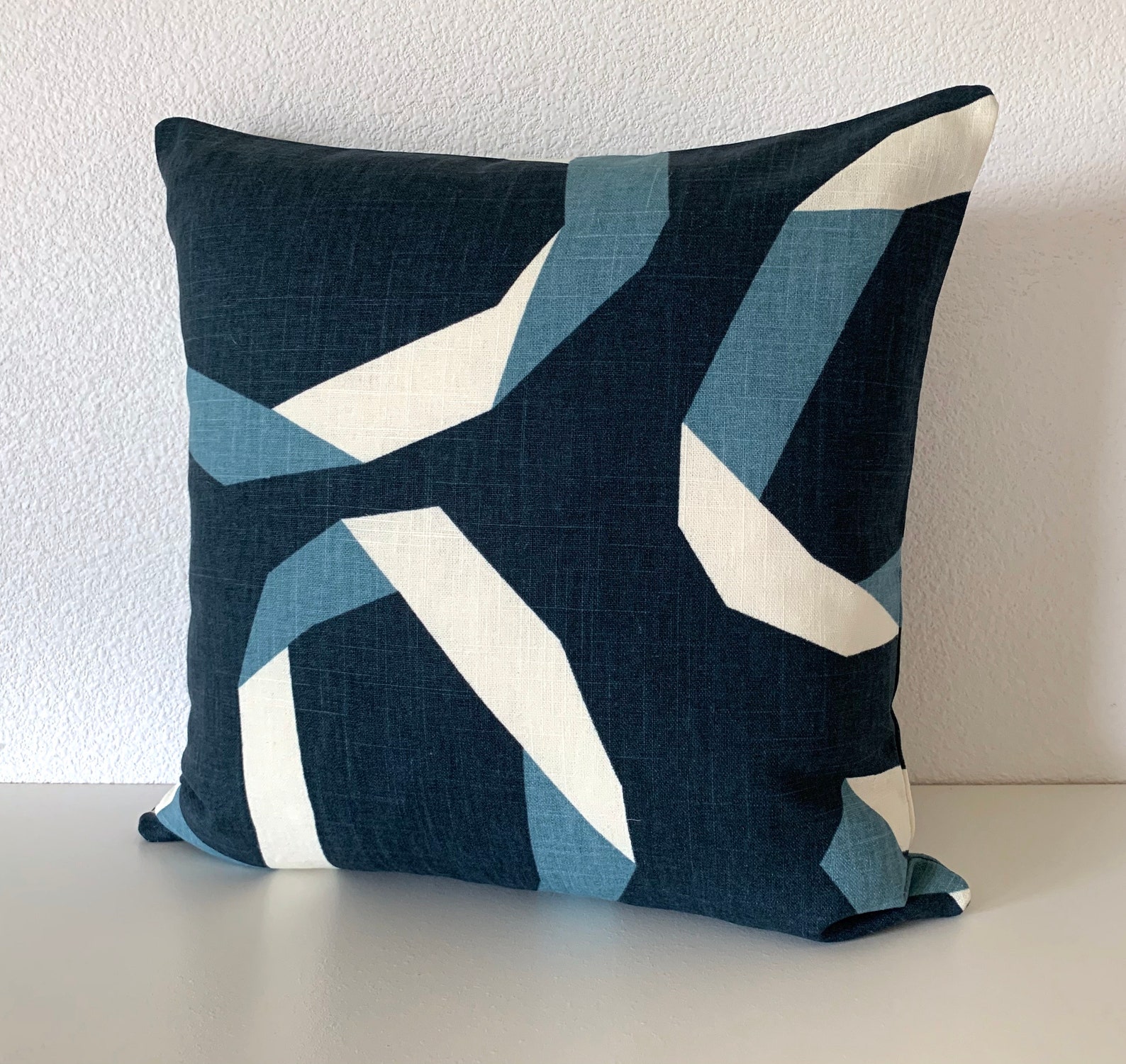 Dwell Studio Vento Admiral Lumbar Pillow Cover / Available in | Etsy