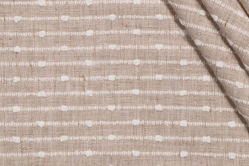 Sand Beige Striped Textured Pillow Cover - Available in Lumbar, Bolster ...