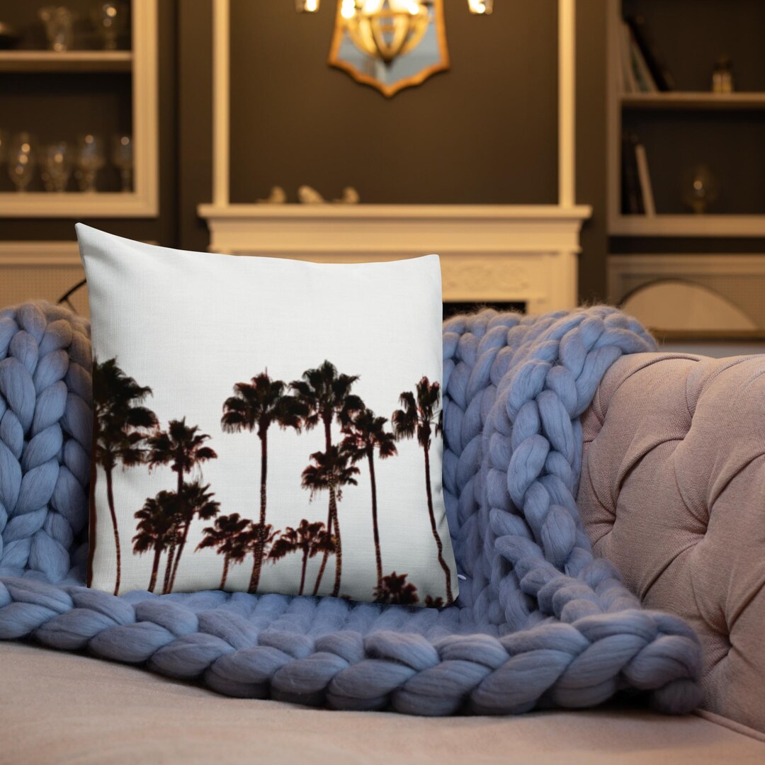 Interior Pillow With Vintage Retro Print - Etsy