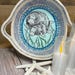 Embroidered Manatee Rope Basket: Handmade Coastal Decor - Etsy