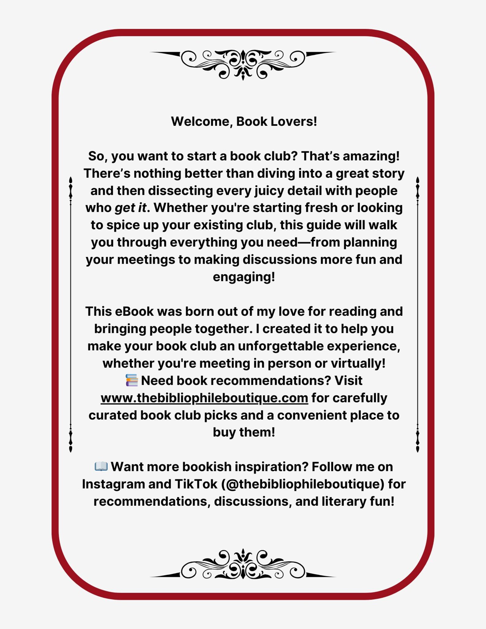 The Ultimate Book Club Guide - Etsy